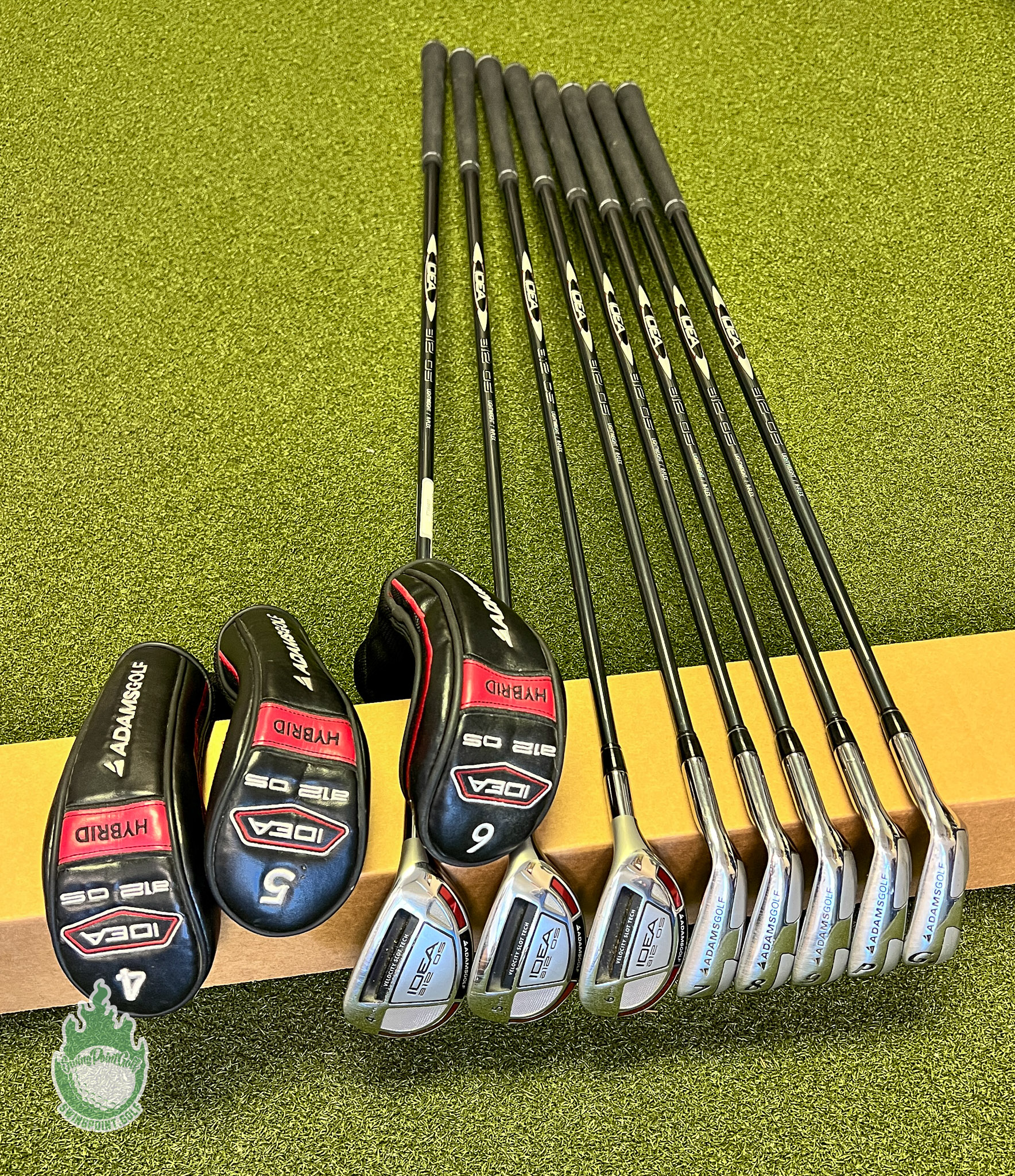 Used RH Adams IDEA a3OS Combo Irons 4H 5H 6H 7-PW/GW Regular Graphite ...