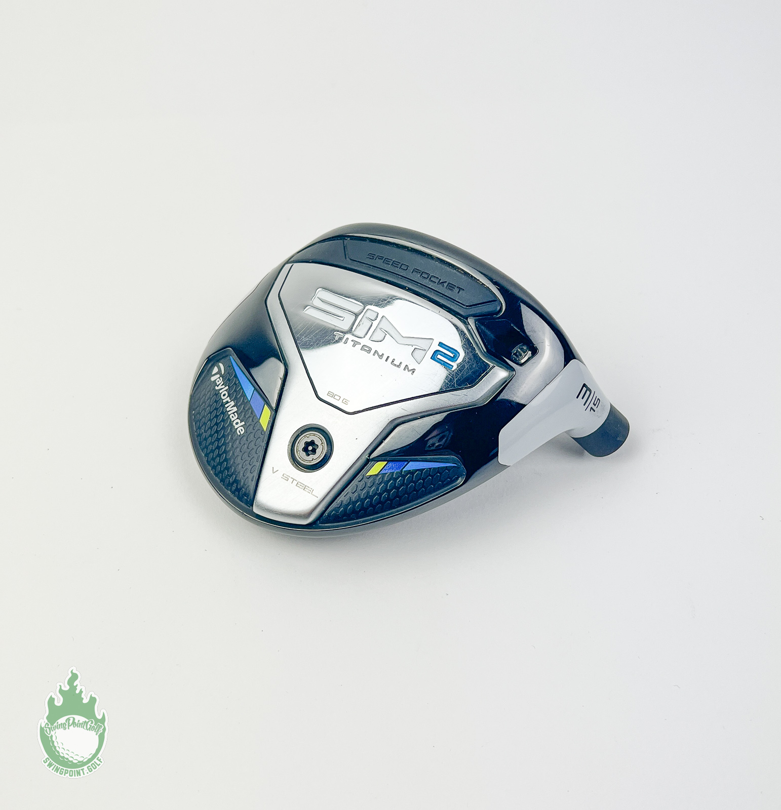 Used Right Handed 2021 TaylorMade SIM 2 Titanium 3 Wood 15* HEAD ONLY ...