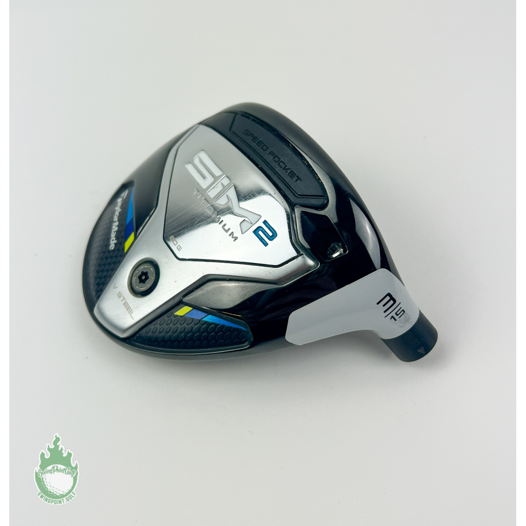 Used Right Handed 2021 TaylorMade SIM 2 Titanium 3 Wood 15* HEAD ONLY ...