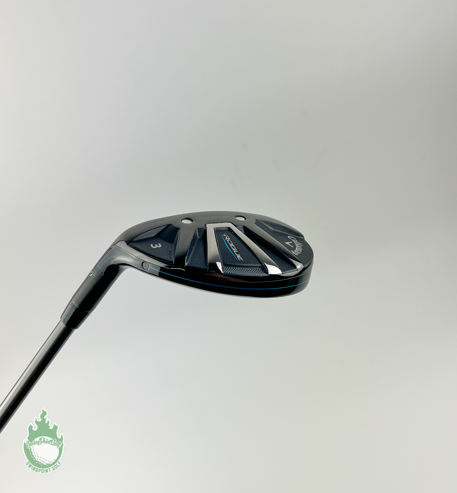 LEFT Handed Callaway Rogue 3 Hybrid 19* Synergy 60g Stiff Graphite Golf ...