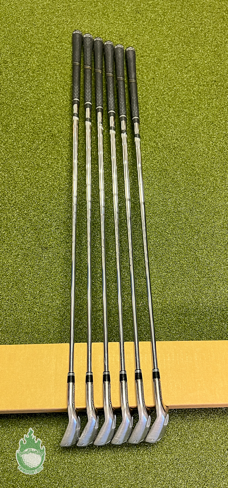 Used RH TaylorMade Burner Plus Irons 5-PW 85g Uniflex Steel Golf Club ...