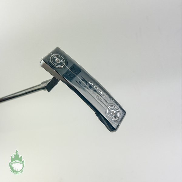 New LH Mizuno M Craft OMOI 01 Black Ion Forged 35" Putter Steel Golf ...