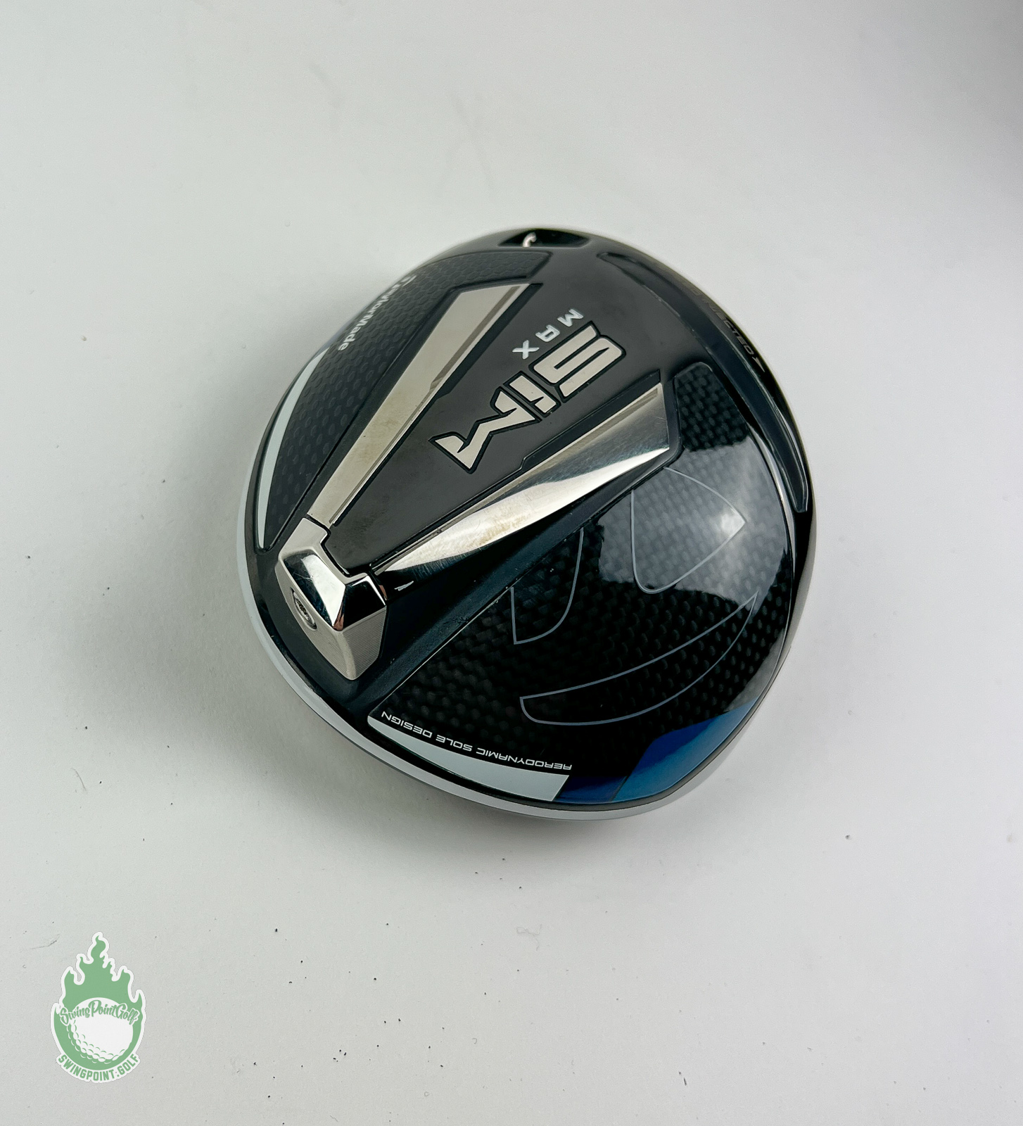 Used Left Handed TaylorMade SIM MAX Driver 9* HEAD ONLY Golf Club ...