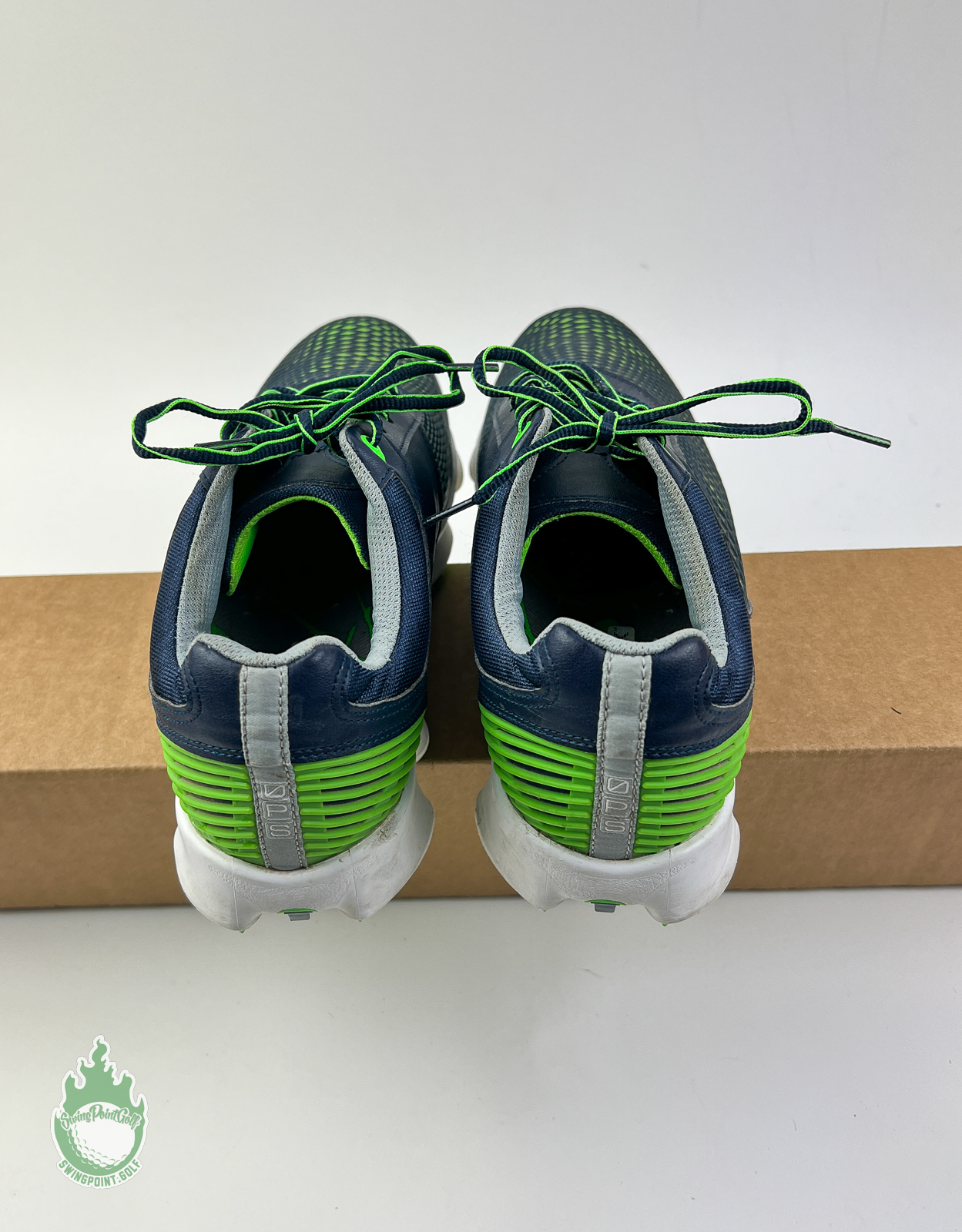 Used FootJoy FJ HyperFlex Golf Shoes Men's Size 9.5 Blue Green FTF 2.0 ...