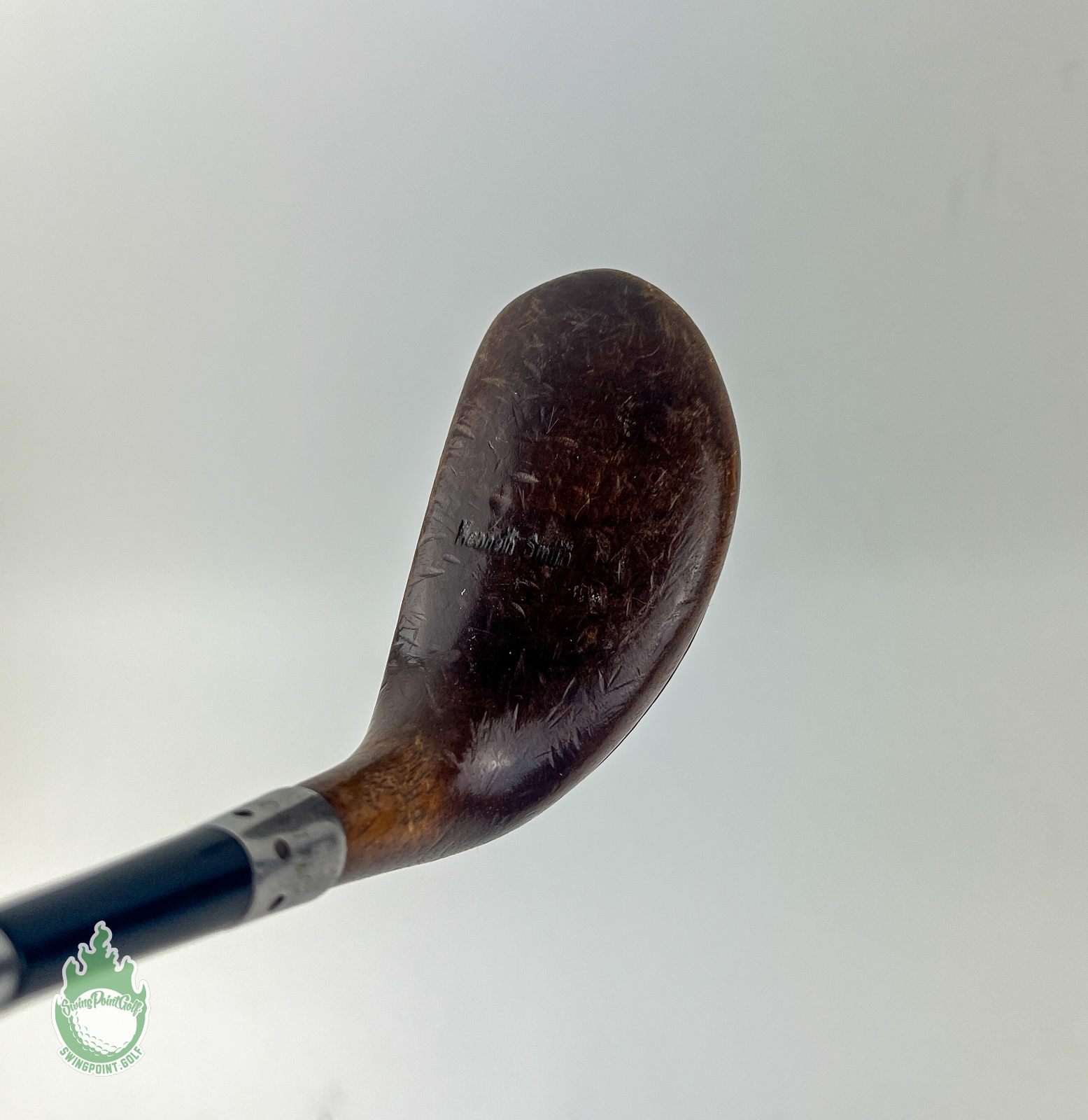 Used RH Kenneth Smith Hand Made Kansas City 35" Wood Putter Steel Golf ...