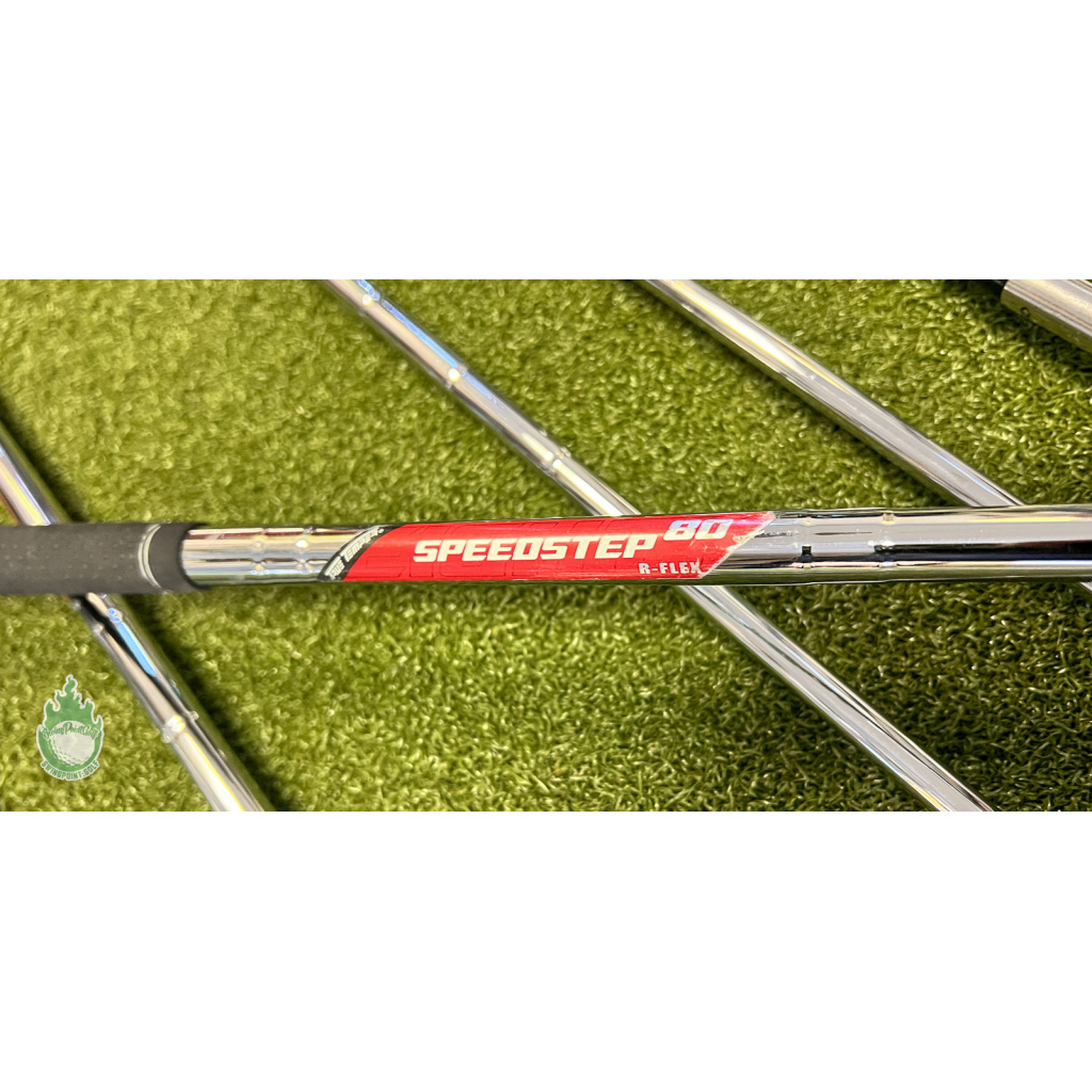 Used LH Callaway XR OS Irons 4-PW/AW SpeedStep 80g Regular Flex Steel ...