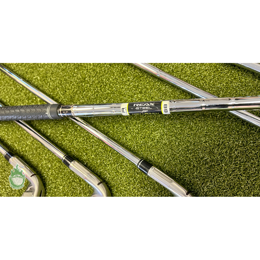 Used RH 2017 TaylorMade M2 Irons 4-PW/AW/SW/LW 88g Regular Flex Steel ...