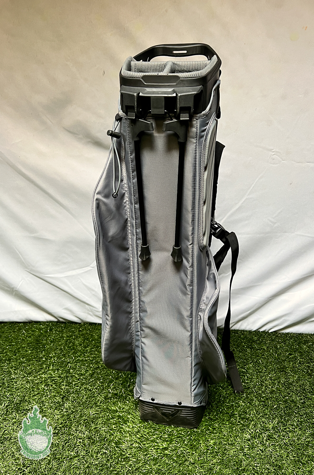 Pre-Owned Callaway Par 3 3-Way Cart Carry Golf Mini Stand Bag - Gray ...