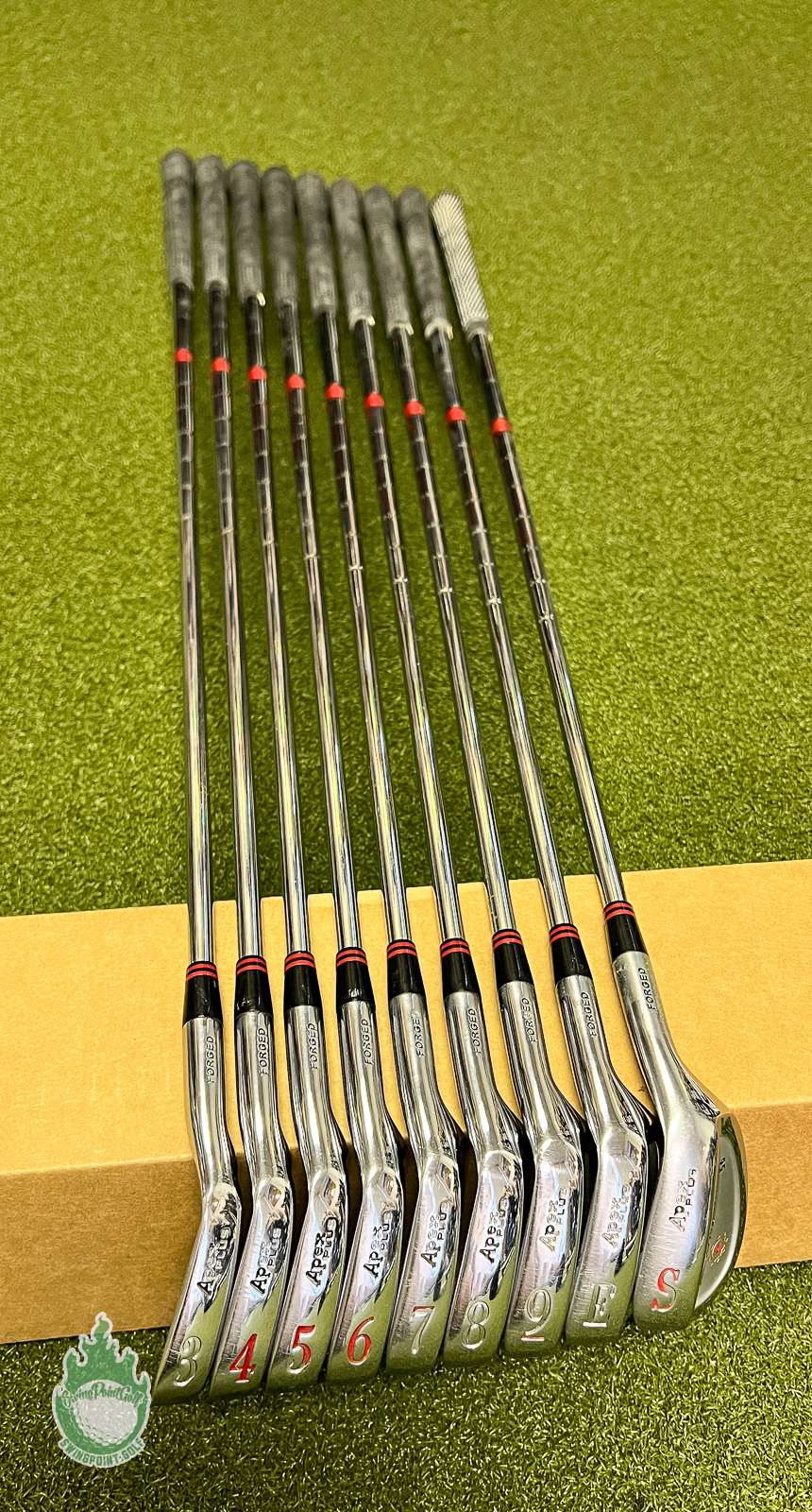 Used Ben Hogan Apex Plus Irons 3-EW/SW Apex 3 Regular Flex Steel Golf Club Set · SwingPoint Golf®