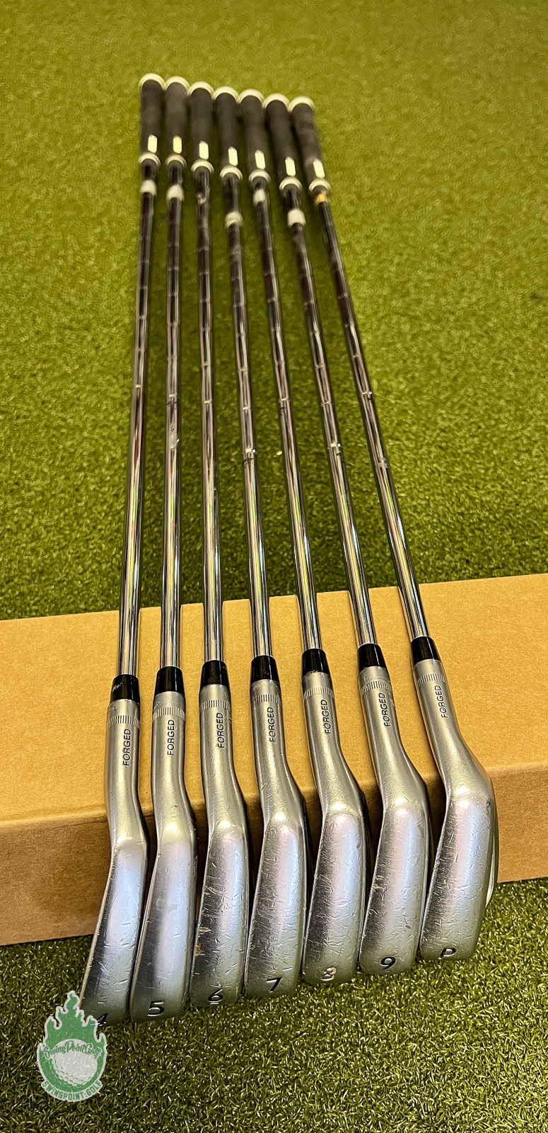 Used RH Adams IDEA Pro Forged Irons 4-PW DG S300 Stiff Flex Steel Golf ...