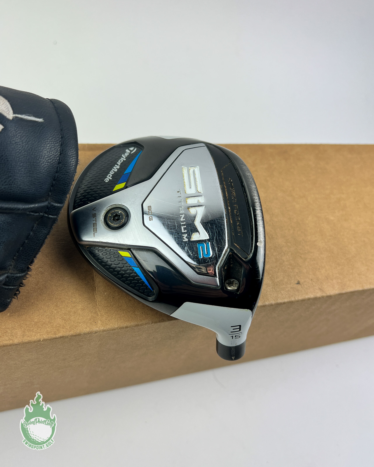 Used Tour Issue 2021 TaylorMade SIM 2 Titanium 3 Wood 15* HEAD ONLY ...