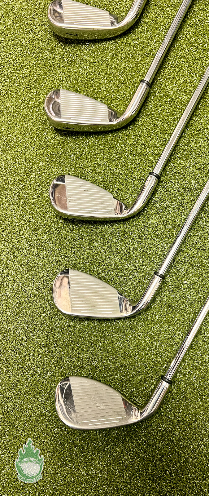 Used Right Handed Callaway X-24 Irons 5-PW/SW Uniflex Steel Golf Club ...