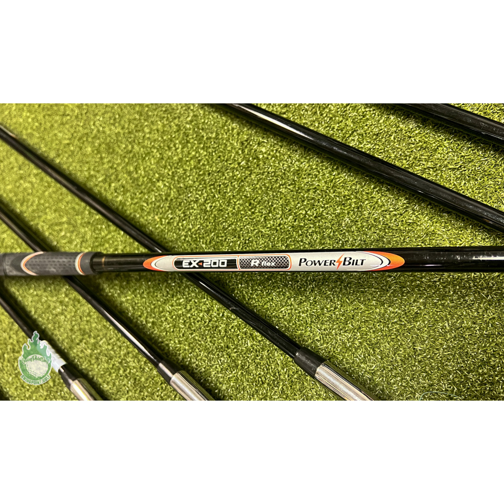 Used RH PowerBilt EX-200 Hybrid Irons 4-PW/SW Regular Graphite Golf ...
