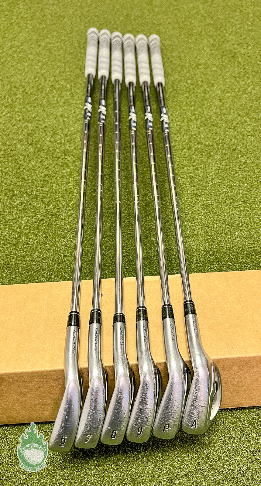 Used Callaway APEX Forged ’16/CF16 Irons 6-PW/AW XP95 S300 Stiff Steel ...