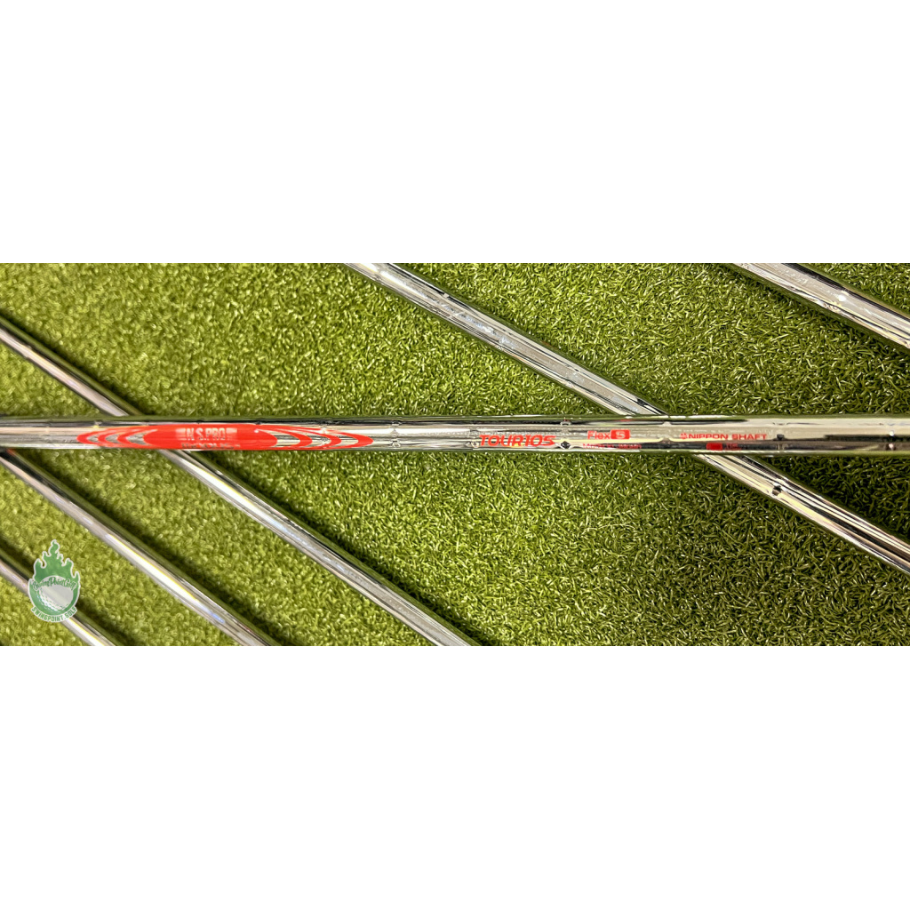 Used RH Honma T//World Forged TW-X Irons 4-10 Tour 105 Stiff Steel Golf ...