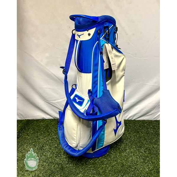 New 2021 Mizuno BR-D3 4-Way Stand Golf Bag Blue/White/Black With Tags ...