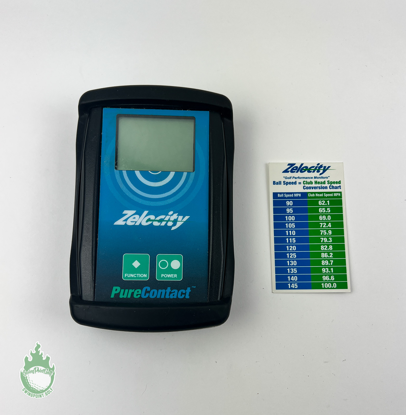 Used Zelocity PureContact Golf Radar Flight Monitor Practice/Teaching ...