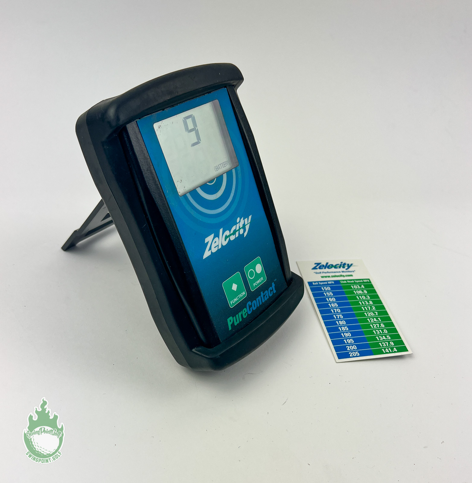 Used Zelocity PureContact Golf Radar Flight Monitor Practice/Teaching ...