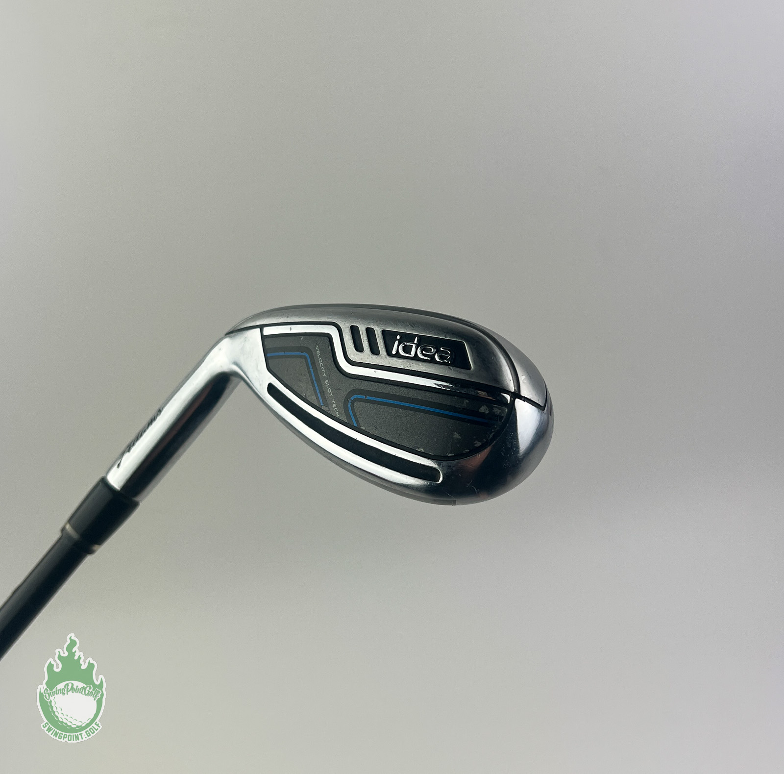 LEFT HANDED Adams IDEA Hybrid 7 Iron 55g Senior A-Flex Graphite Golf ...