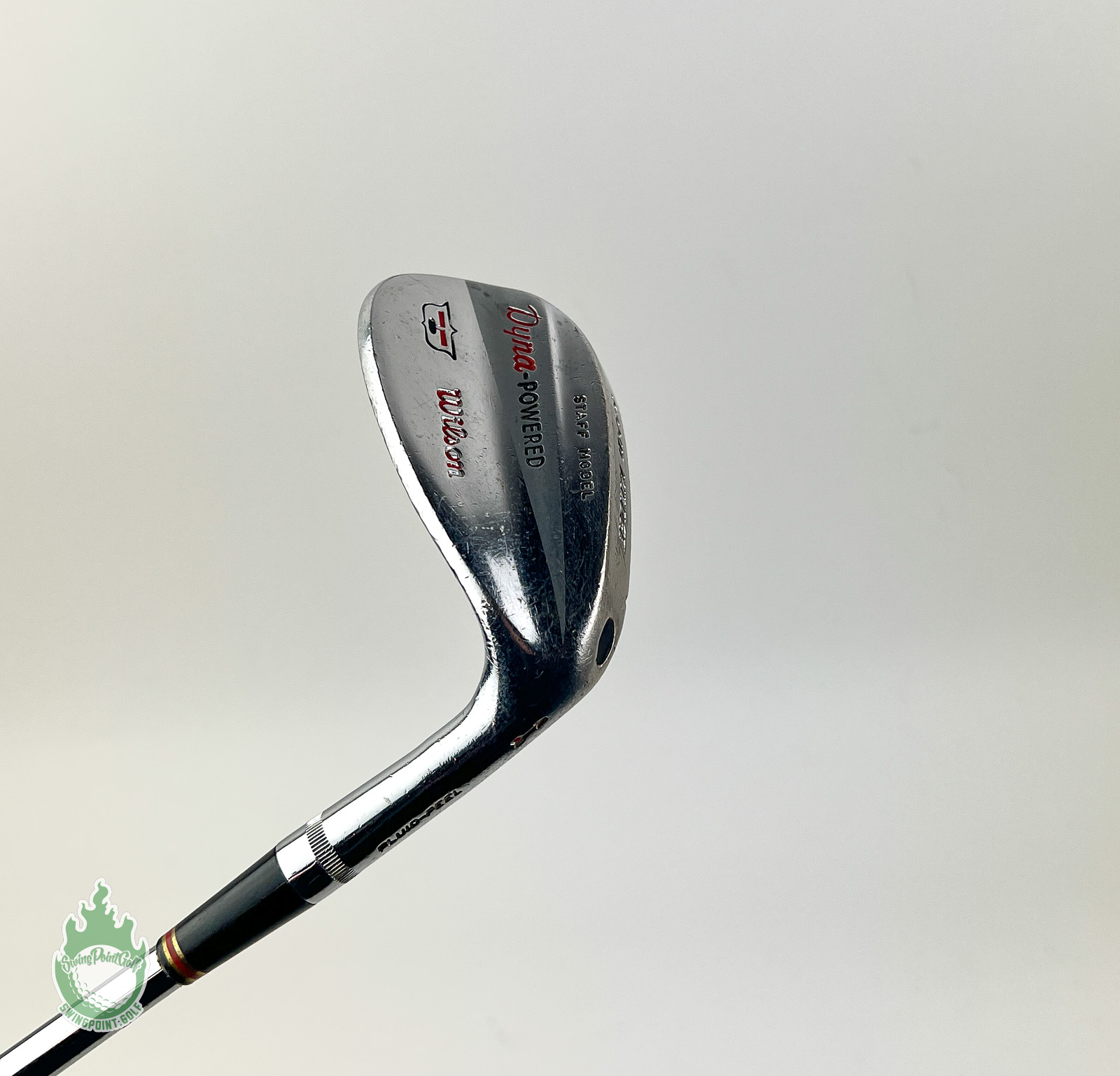 Used Right Hand Wilson Staff Dyna-Powered Sand Wedge Wedge Flex Steel ...