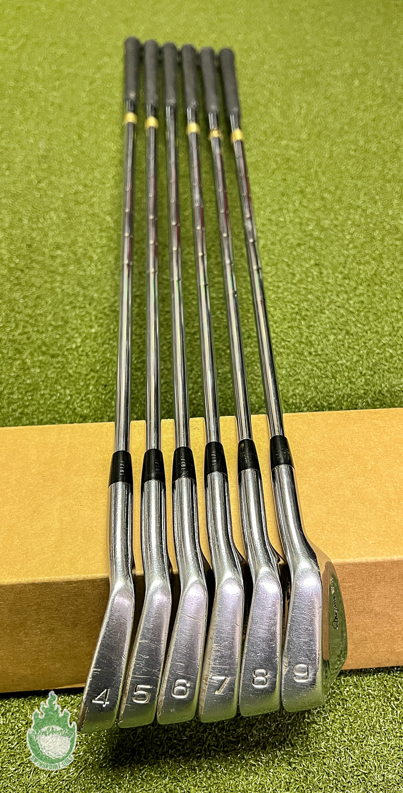 Used RH Mizuno MP-29 Forged Irons 4-9 DG S300 Stiff Flex Steel Golf ...