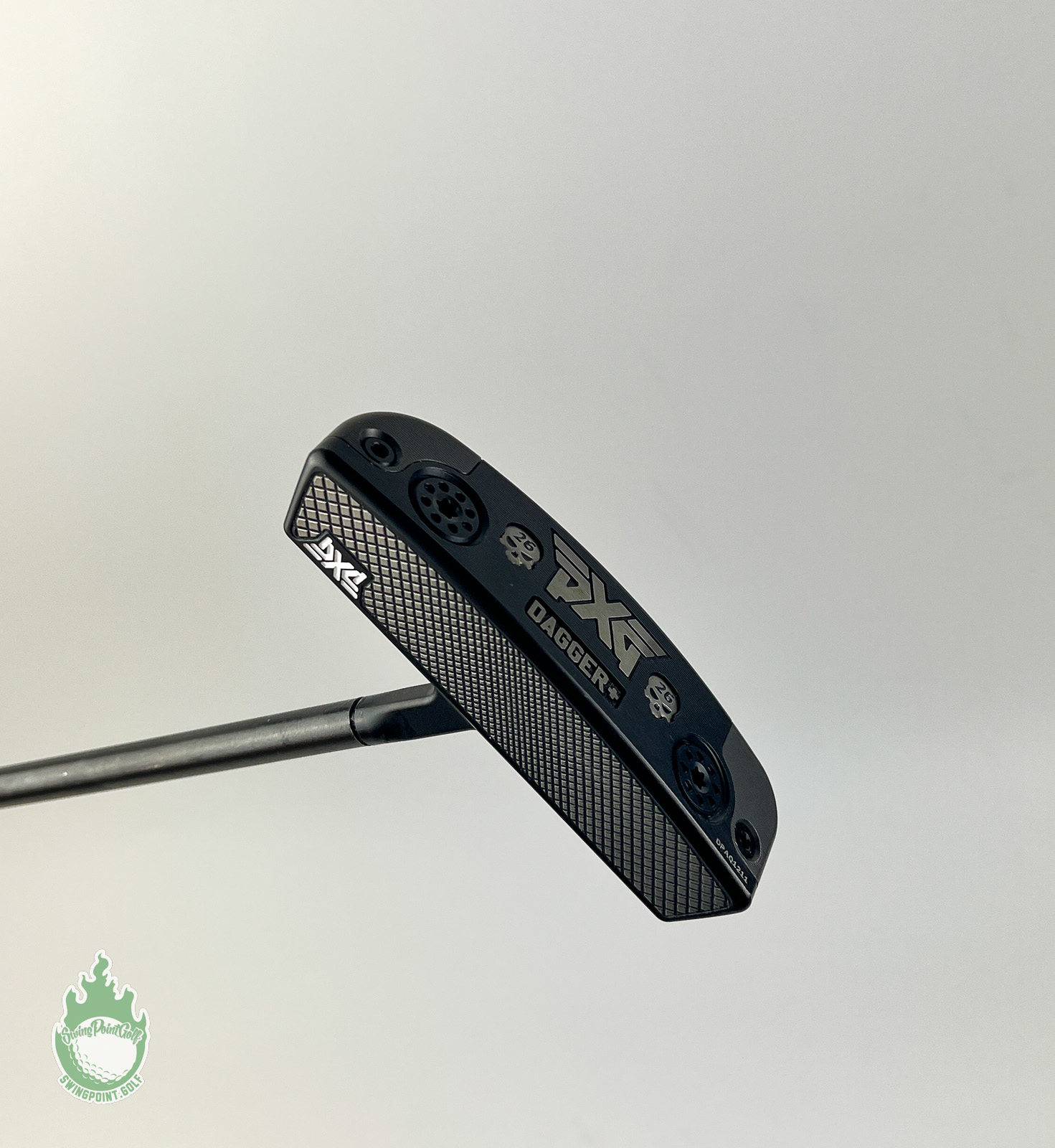 Used Right Handed PXG Battle Ready Dagger+ 34" Putter Black Steel Golf ...