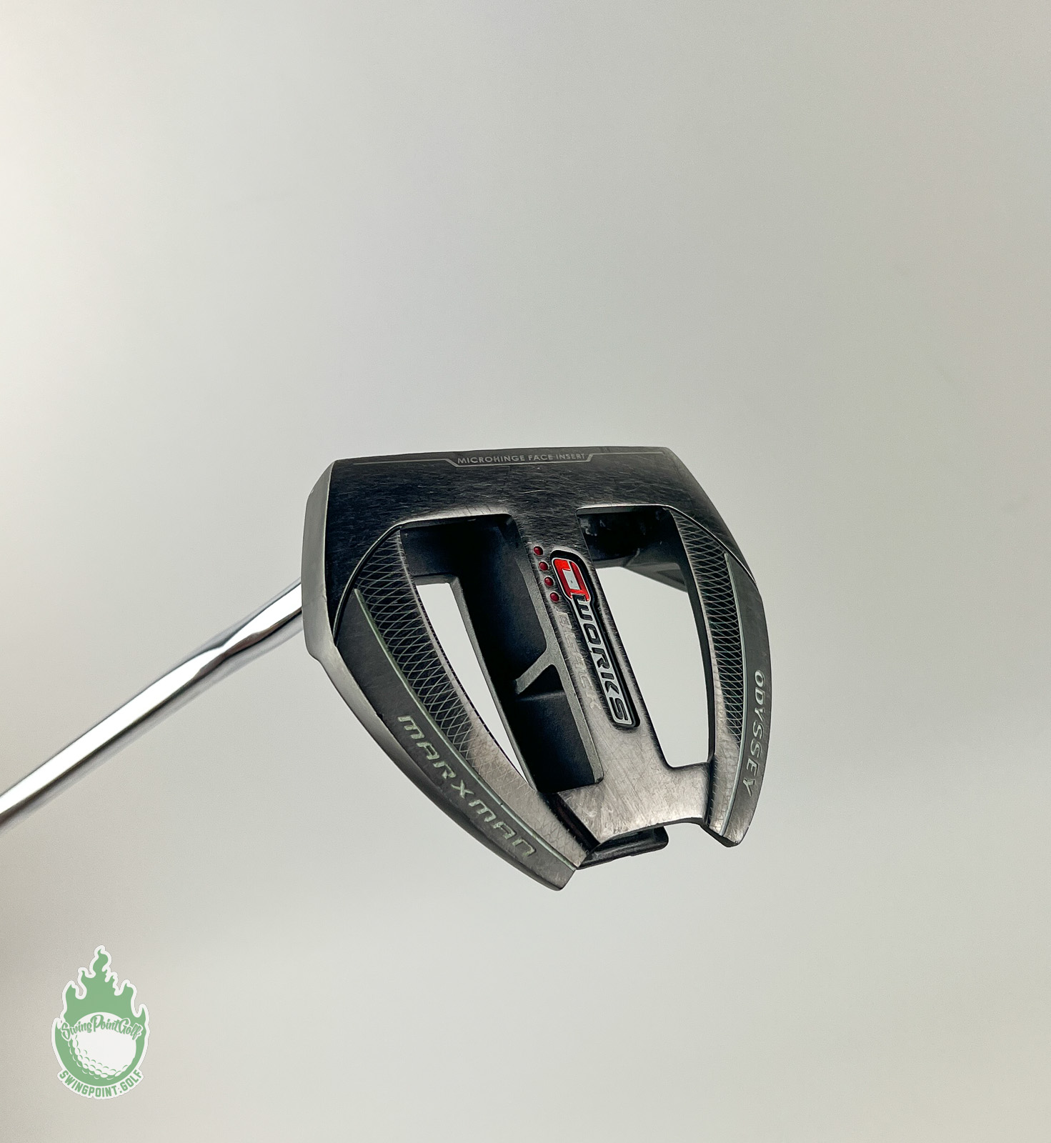 Used Left Handed Odyssey O Works Black Marxman 35" Putter Steel Golf Club · SwingPoint Golf®