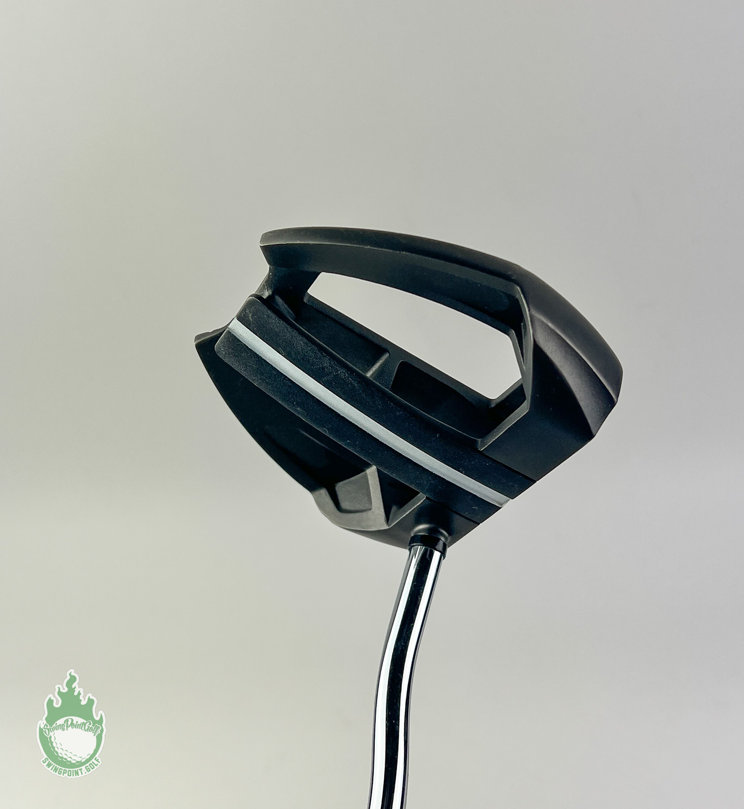 Used Left Handed Odyssey O Works Black Marxman 35" Putter Steel Golf Club · SwingPoint Golf®