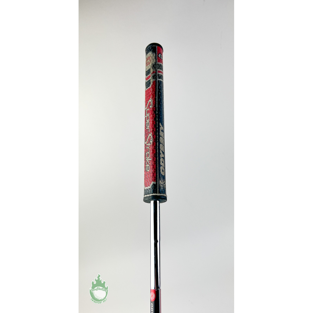 Used Left Handed Odyssey O Works Black Marxman 35" Putter Steel Golf Club · SwingPoint Golf®
