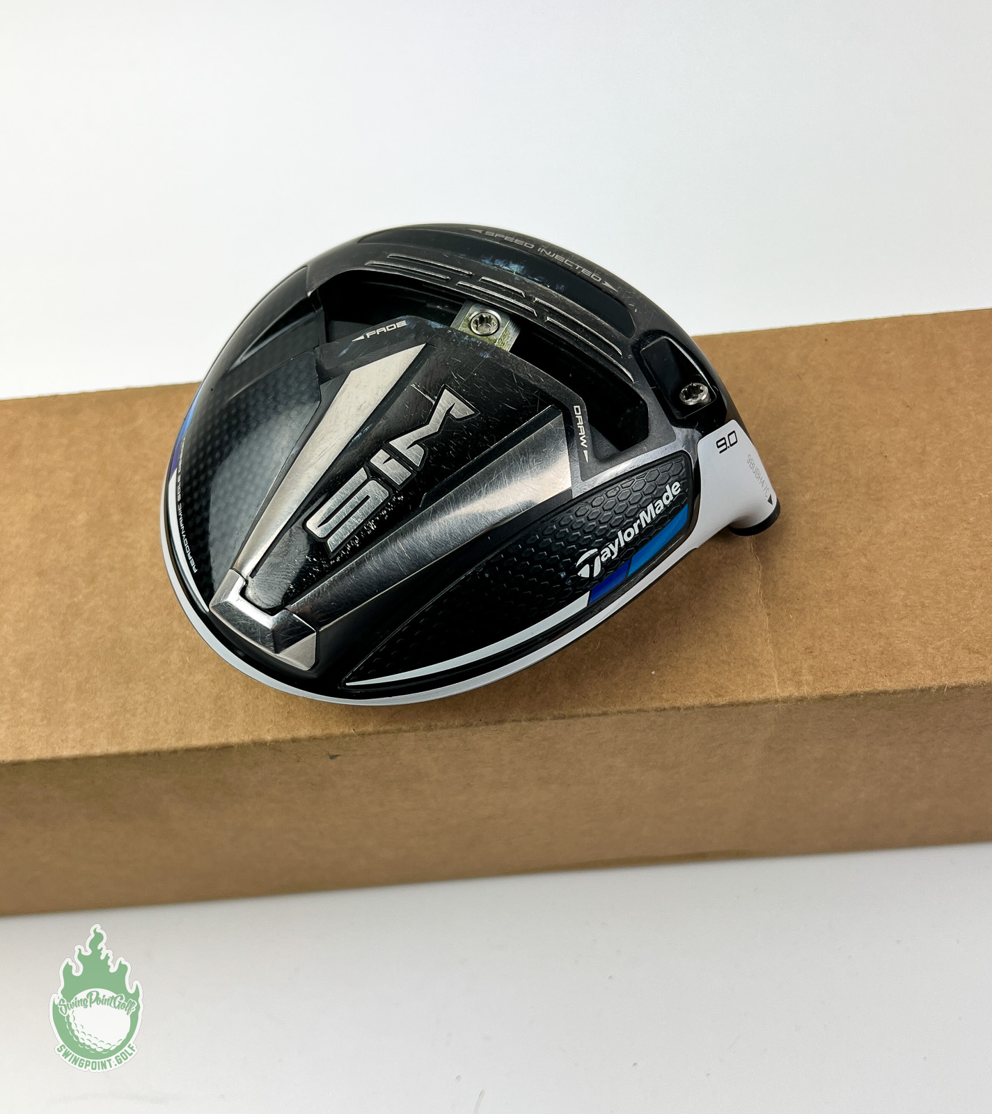 Tour Issued RH 2020 TaylorMade SIM MAX Driver 9* HEAD ONLY Golf Club ...