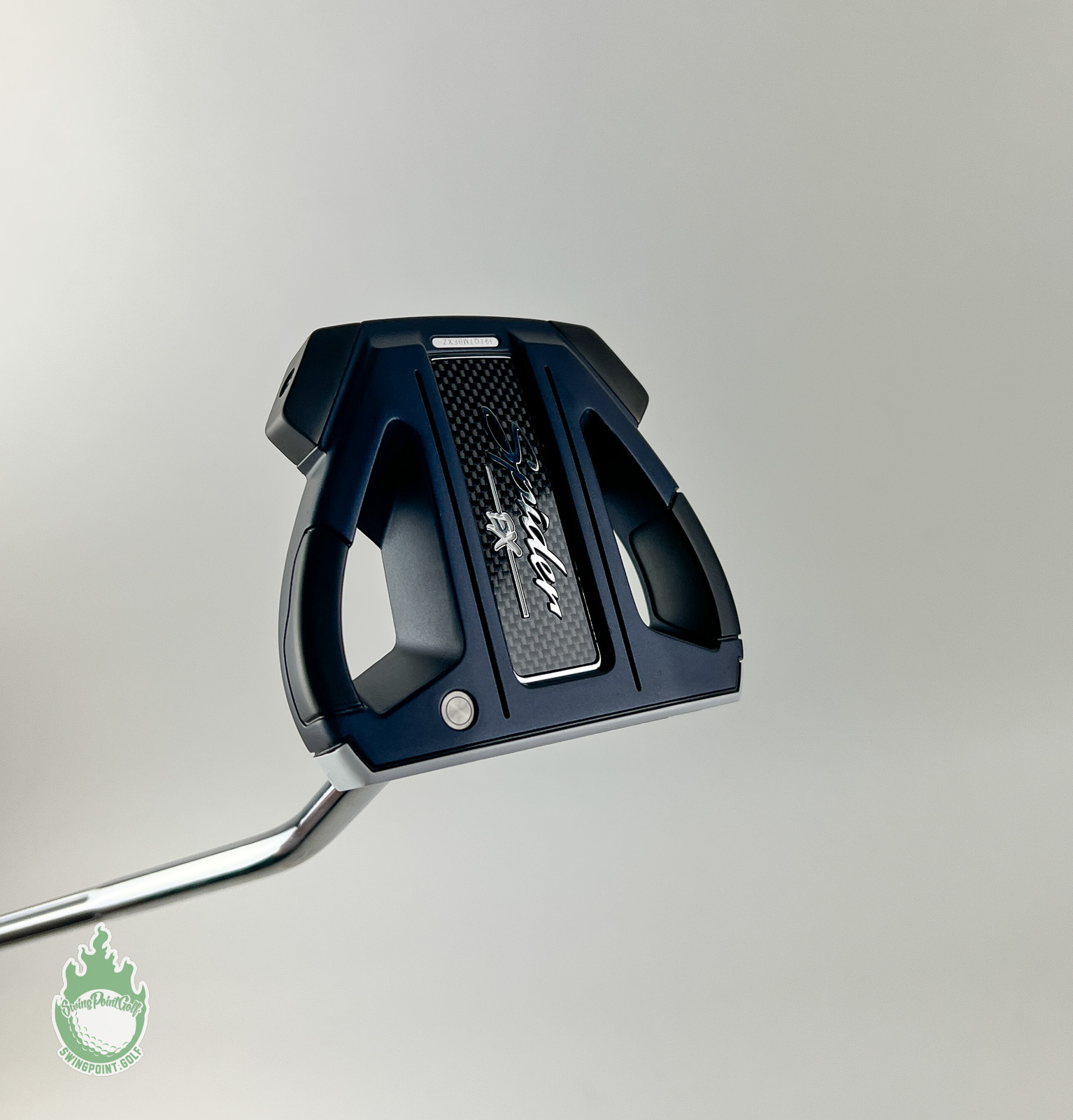 Used Right Handed TaylorMade Spider EX Navy/White 35" Putter Steel Golf ...