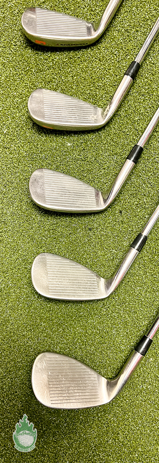 Used Right Handed Adams Tight Lies Irons 3-PW Regular Flex Steel Golf ...