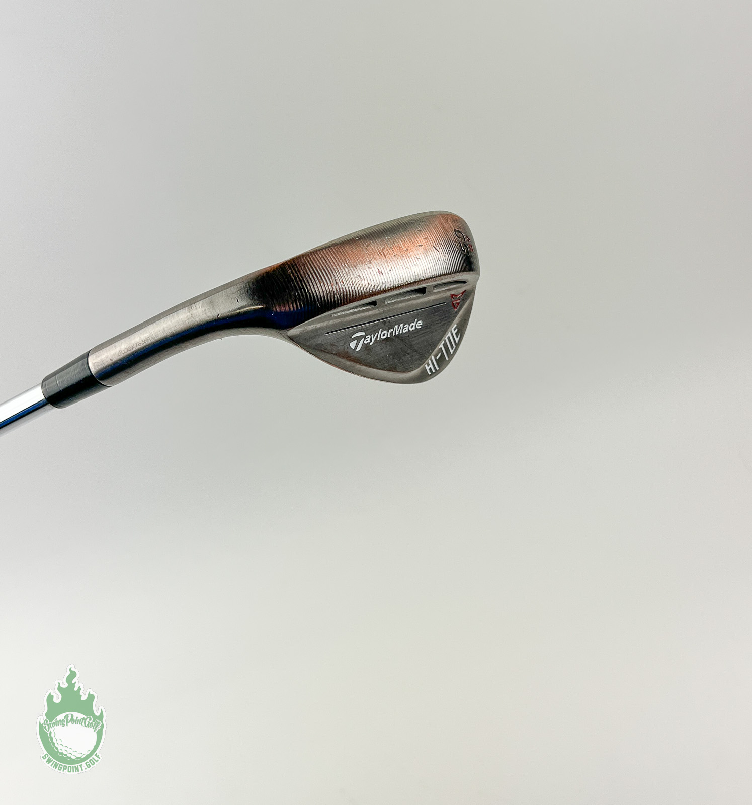 Used LEFT HANDED TaylorMade Hi-Toe RAW Wedge 50*-09 Regular Steel Golf ...