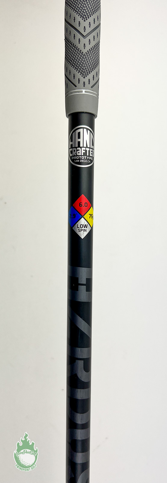 Used Project X HZRDUS Black HandCrafted 75g 6.5 Stiff Graph Wood Shaft ...