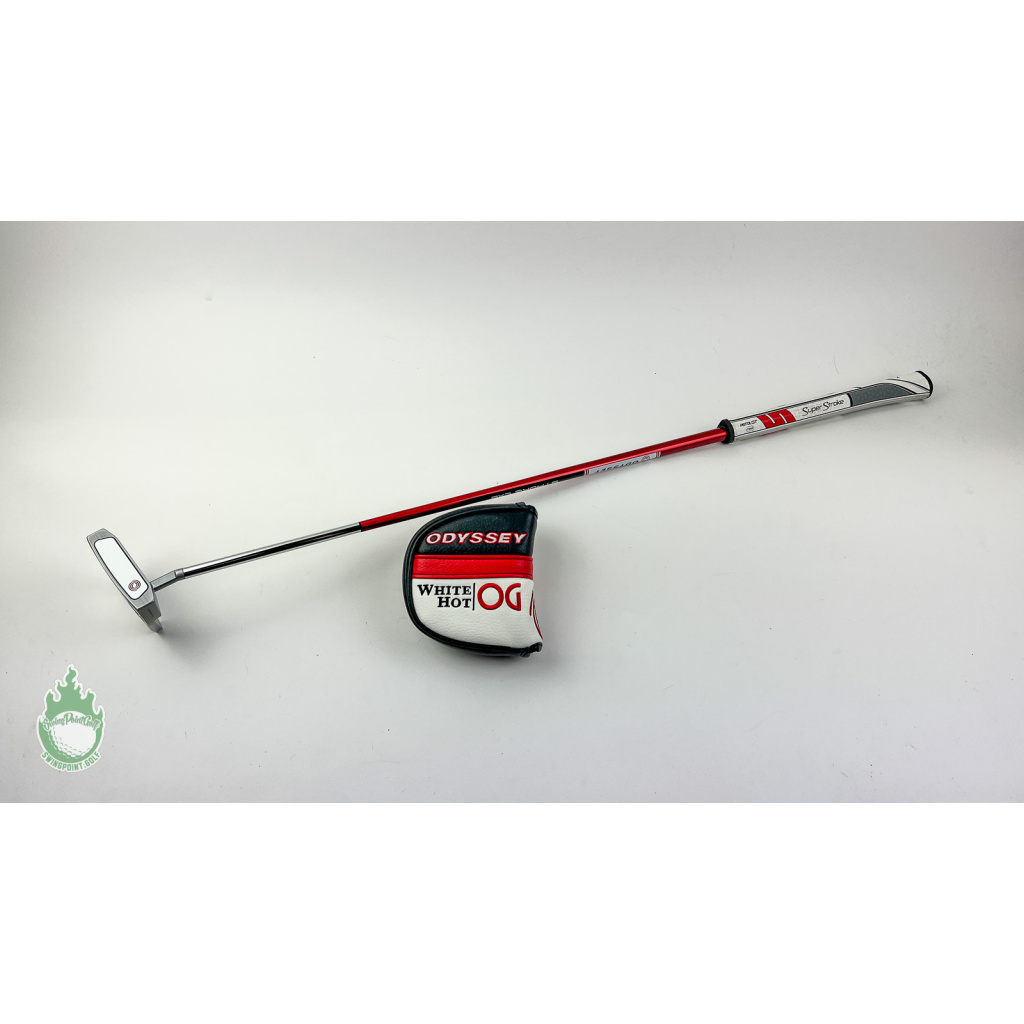 Used Right Handed Odyssey White Hot OG 7S 33" Stroke Lab Putter Steel ...