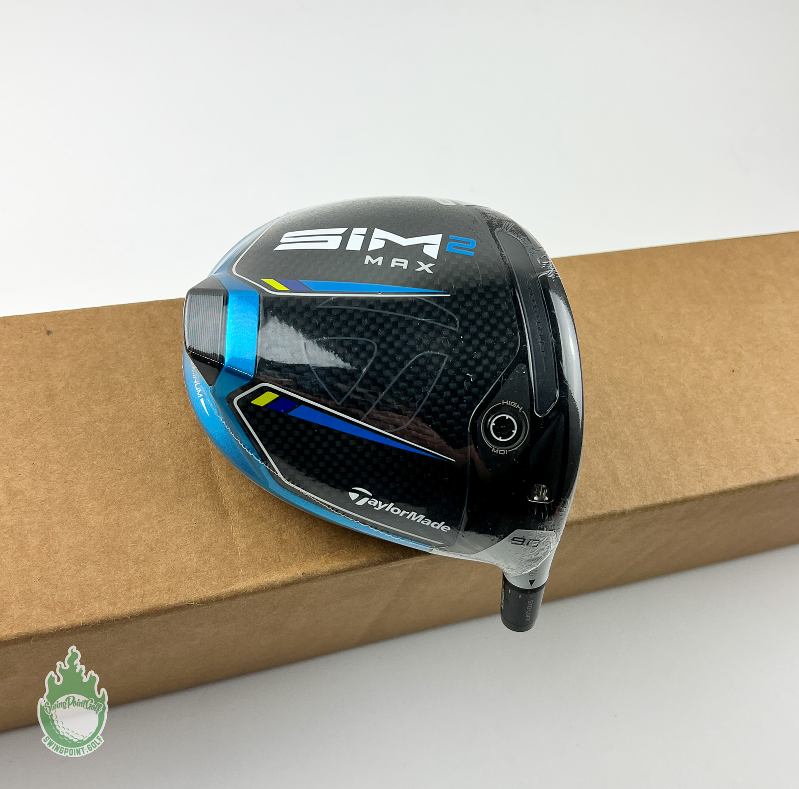 New Tour Issued 2021 TaylorMade SIM 2 MAX Driver 9* HEAD ONLY Golf Club + Sign · SwingPoint Golf®