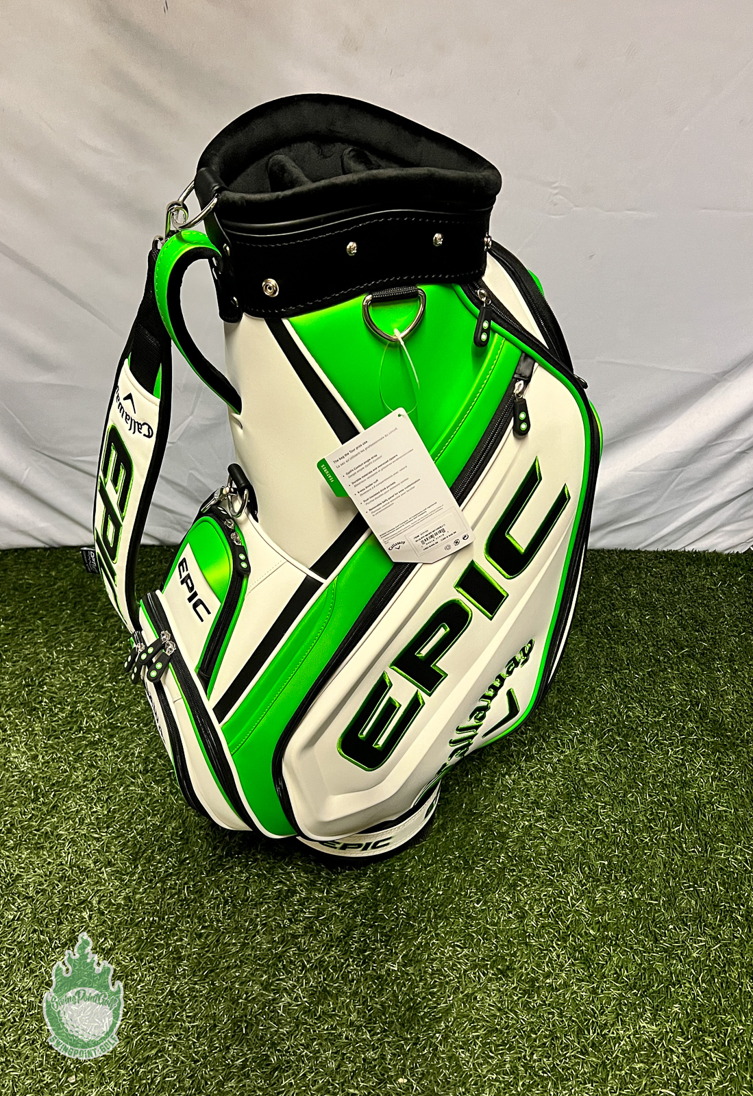 New With Tags 2021 Callaway Epic Mini Staff Golf Cart Carry Bag 6-Way ...