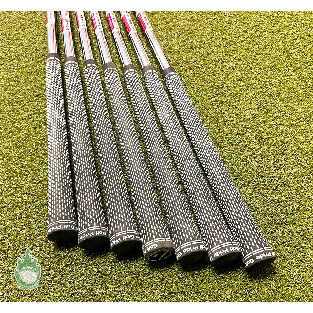 Used KBS Tour $-Taper HT 130g X Flex Steel Iron Shafts 4-PW Taper Tip ...