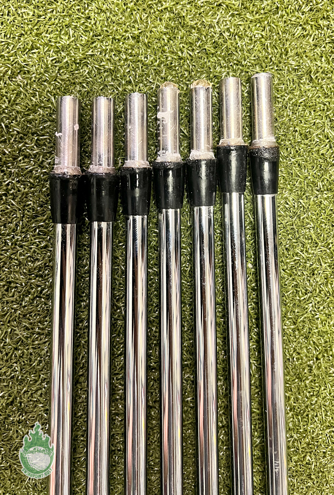 Used KBS Tour $-Taper HT 130g X Flex Steel Iron Shafts 4-PW Taper Tip ...