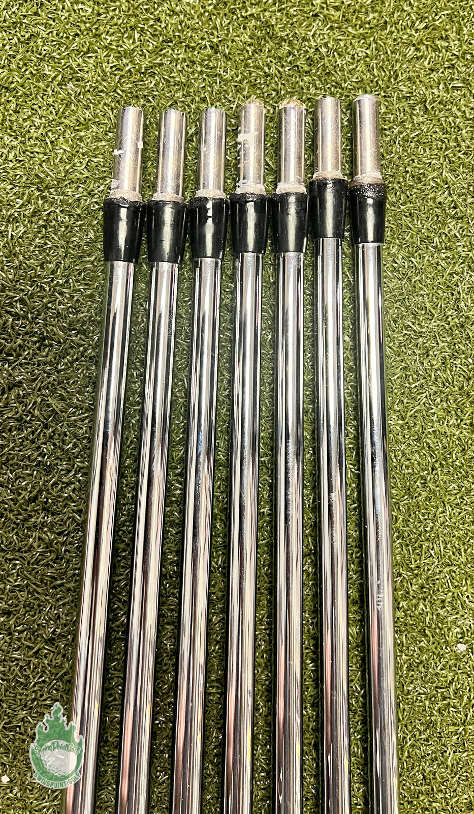 Used KBS Tour $-Taper HT 130g X Flex Steel Iron Shafts 4-PW Taper Tip ...