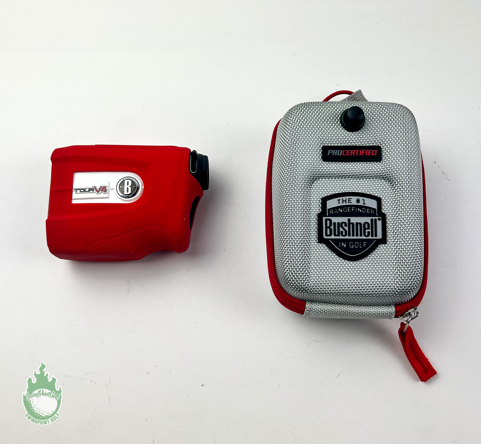 Bushnell Tour V4 Laser Rangefinder W/ Protective Cover & Case ...