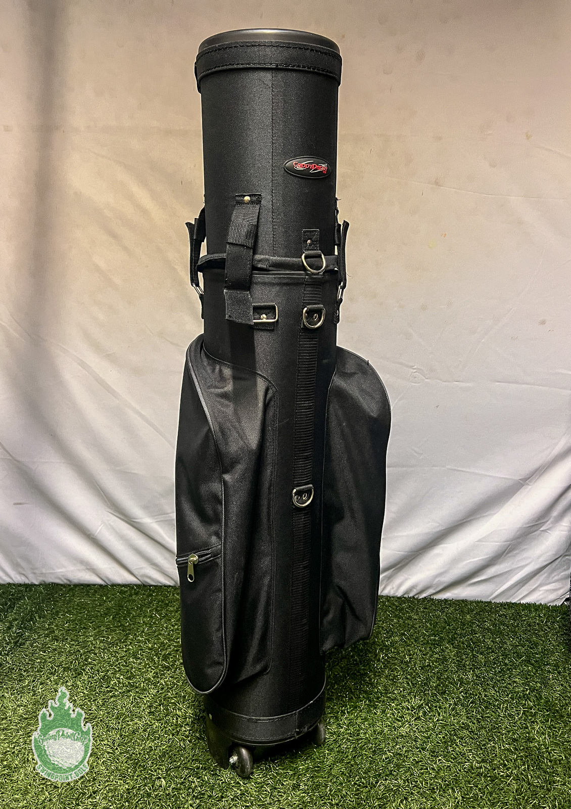 Pre-Owned Caddy Daddy Black Golf Bag Hard Travel Case with Wheels – 7 ...