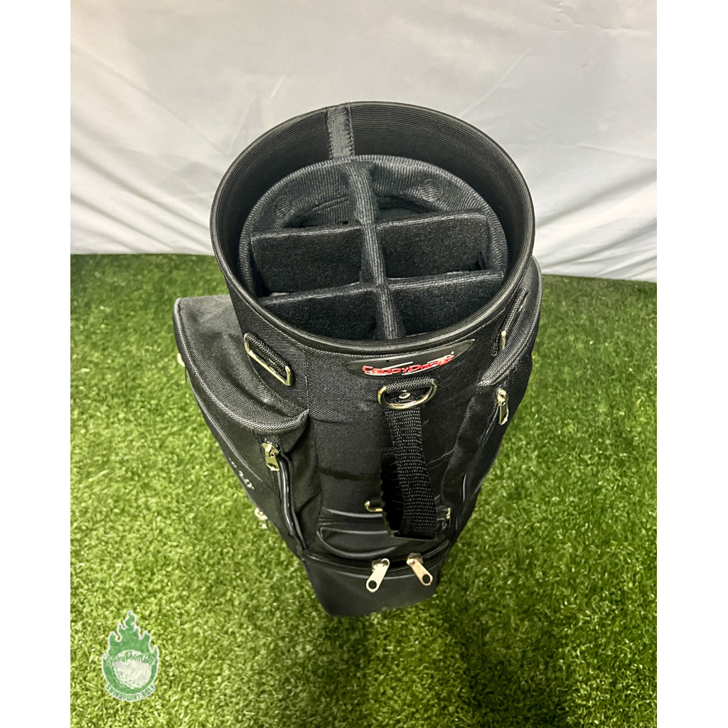 Pre-Owned Caddy Daddy Black Golf Bag Hard Travel Case with Wheels – 7 ...