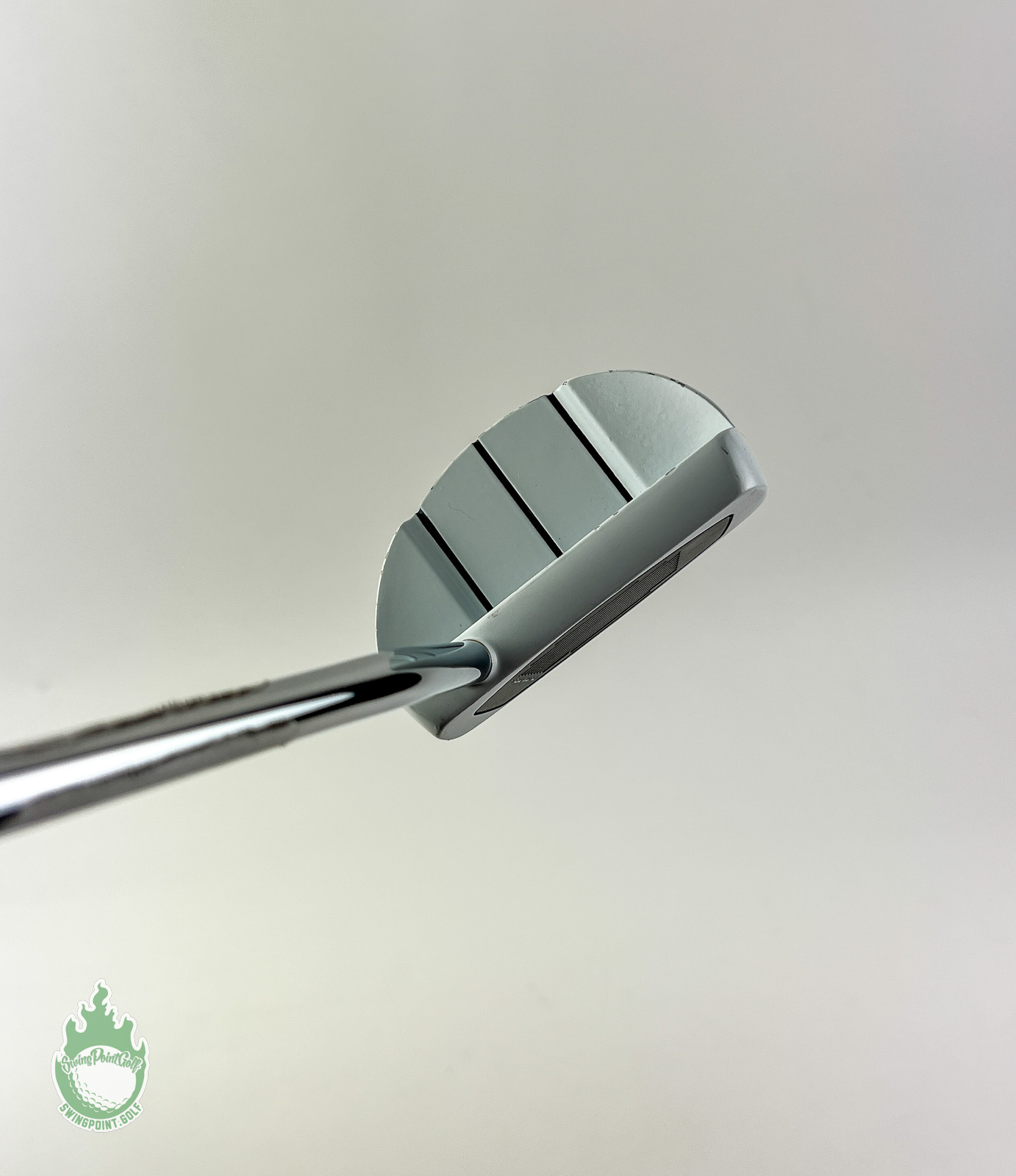 Used LEFT Handed TaylorMade White Smoke MC-72 34" Putter Steel Golf ...