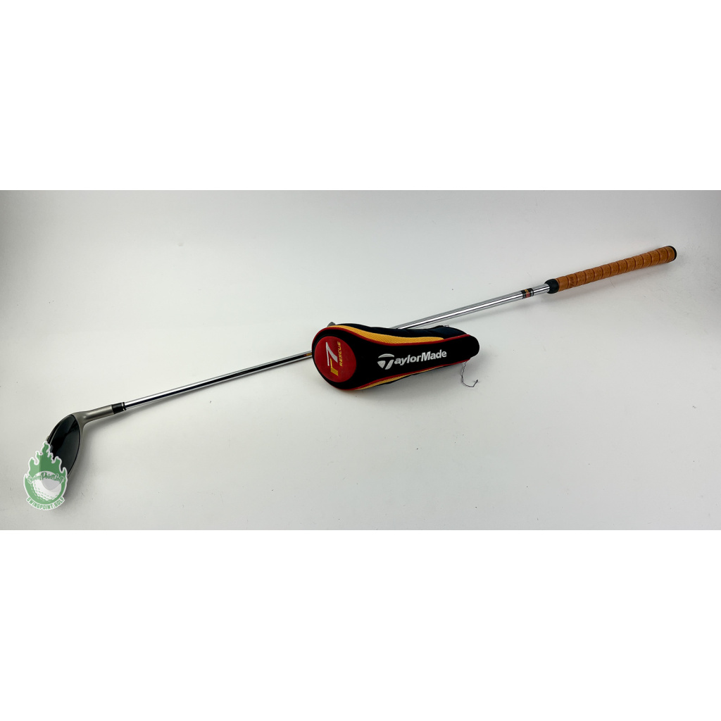 Used RH TaylorMade r7 Draw Rescue 5 Hybrid 25* 90g Regular Flex Steel ...