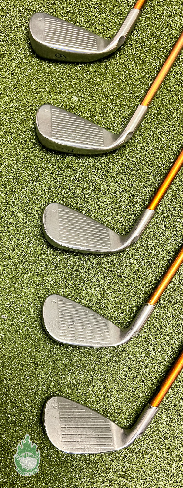 Used RH Ping Green Dot G10 Irons 3-PW TFC 129 Regular Flex Graphite ...