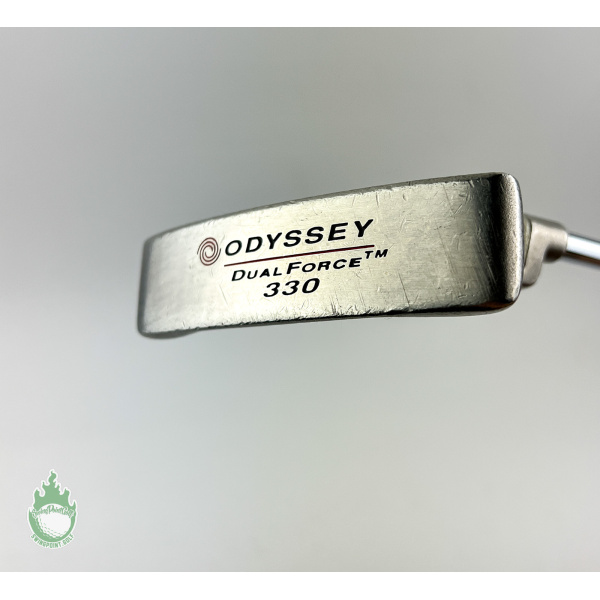 Used Right Handed Odyssey Dual Force 330 35" Putter Steel Golf Club ...