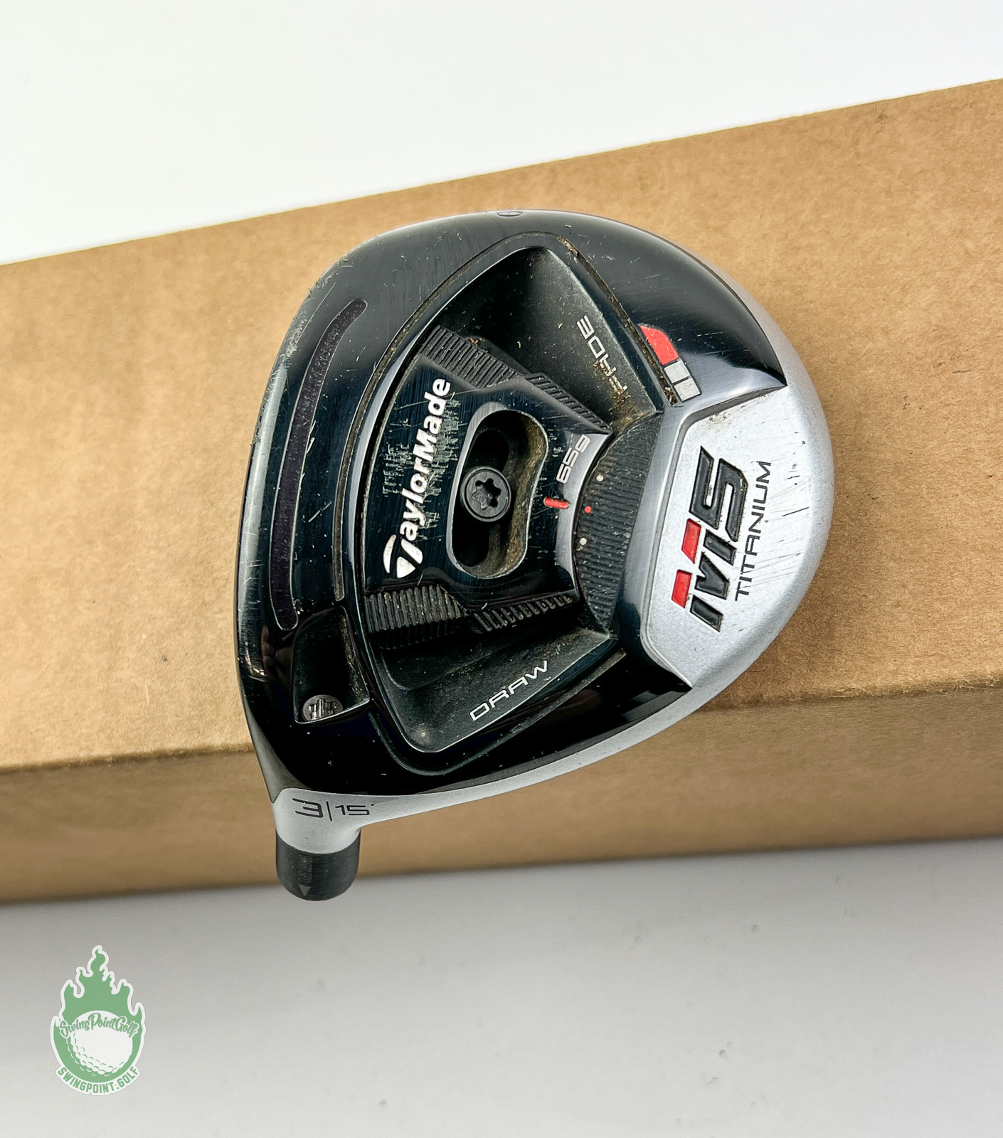 Used Left Handed 2019 TaylorMade M5 Fairway 3 Wood 15* HEAD ONLY Golf ...