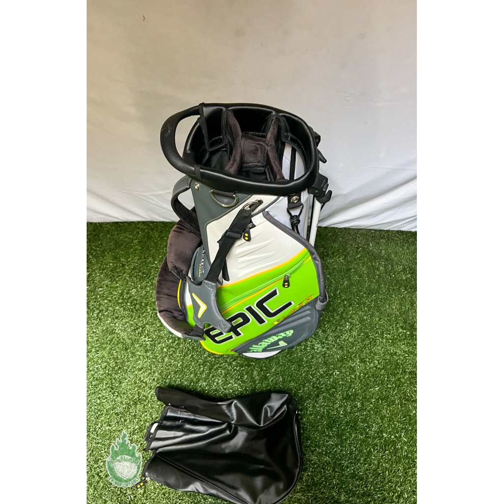 Used Callaway Epic Flash Stand Golf Cart Carry Bag 4-Way Bag with Strap ...