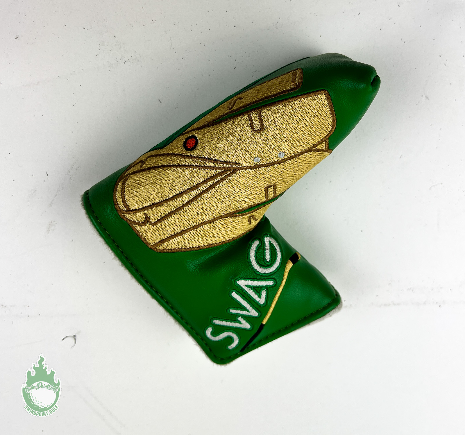 Swag Golf Who Gives a Sh#t Green Jacket Blade Cover Putter Headcover ...